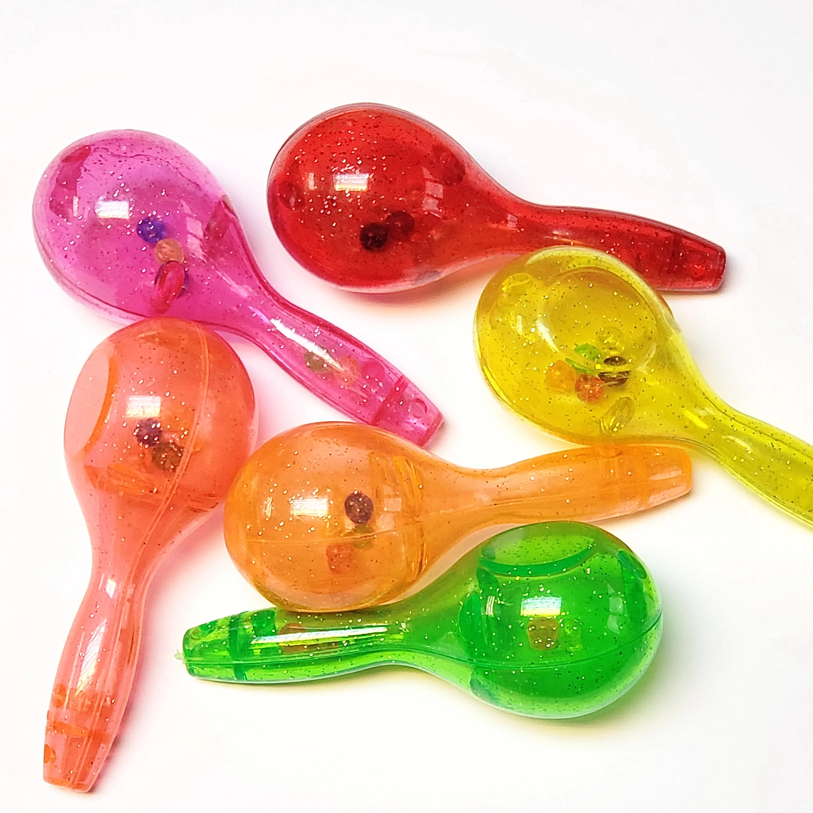 Transparent Maracas