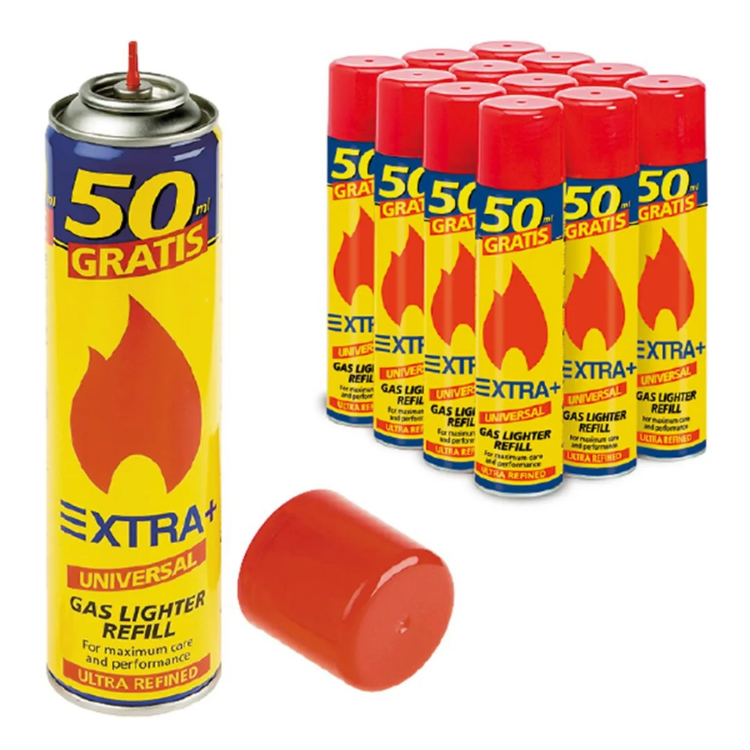 KROWN-Carga-Gas-Encendedor-Mechero-EXTRA-300-ml-Gas-Azul-Universal-Gas ...