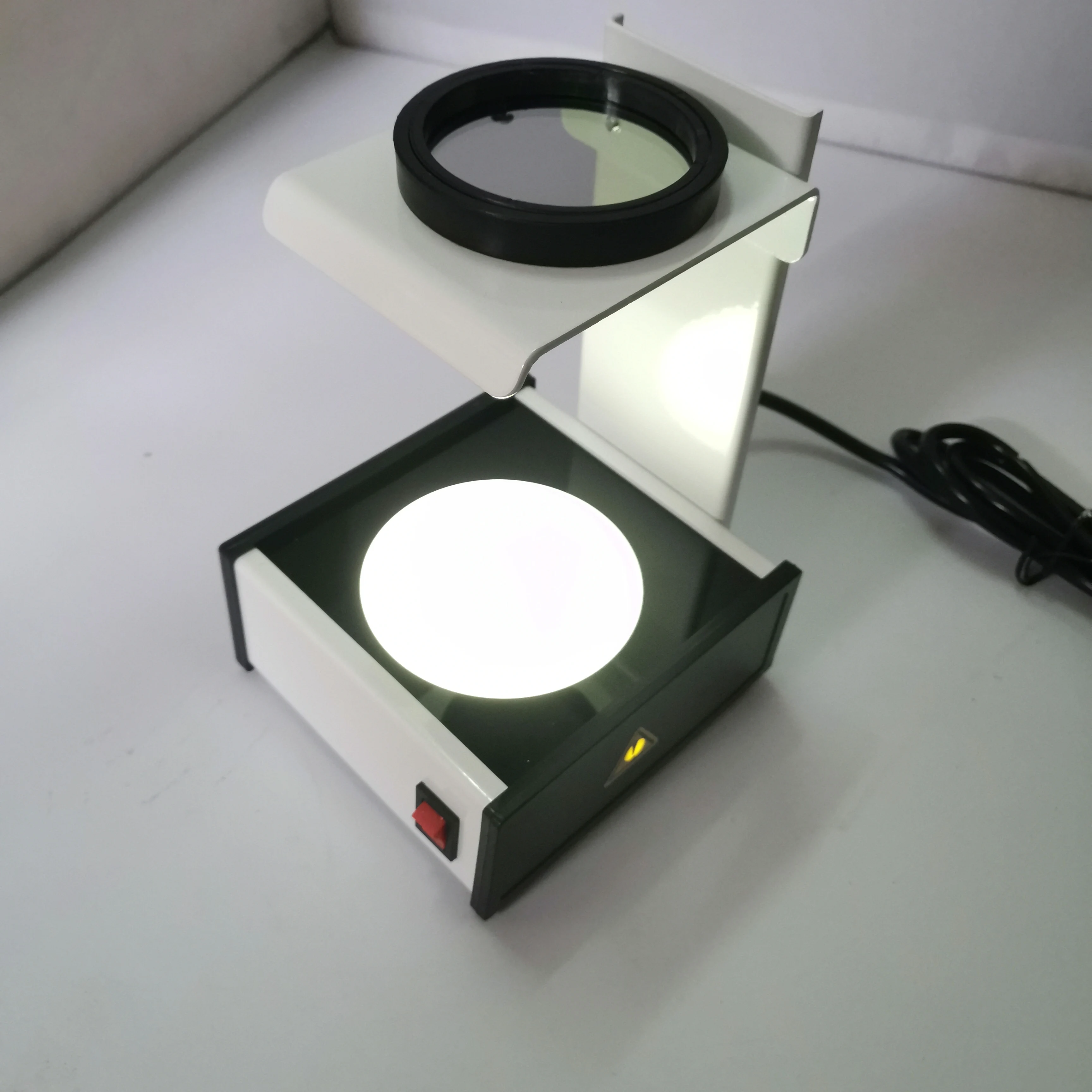 Cp-12 Optical Polariscope Lens Stress Tester Machine Strain Gauge 220v ...