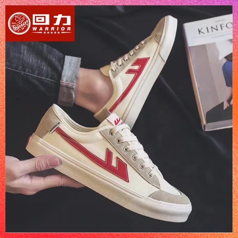 Warrior-Low-Classics-Unisex-Men-Wowen-Skateboarding-Shoes-Vulcanized ...