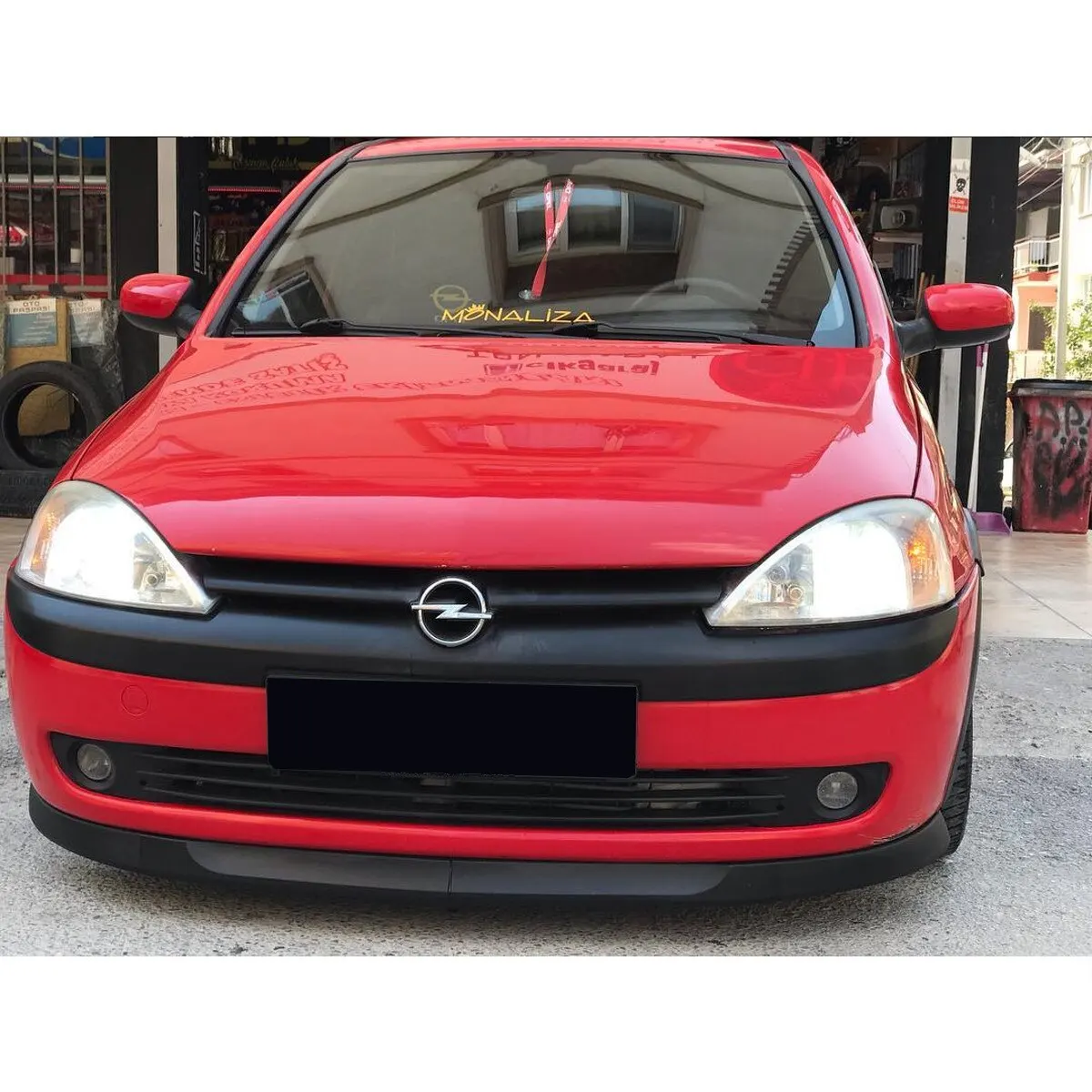 OPEL VAUXHALL CORSA C Astra H lip front SPOILER FRONT BUMPER Euro ...