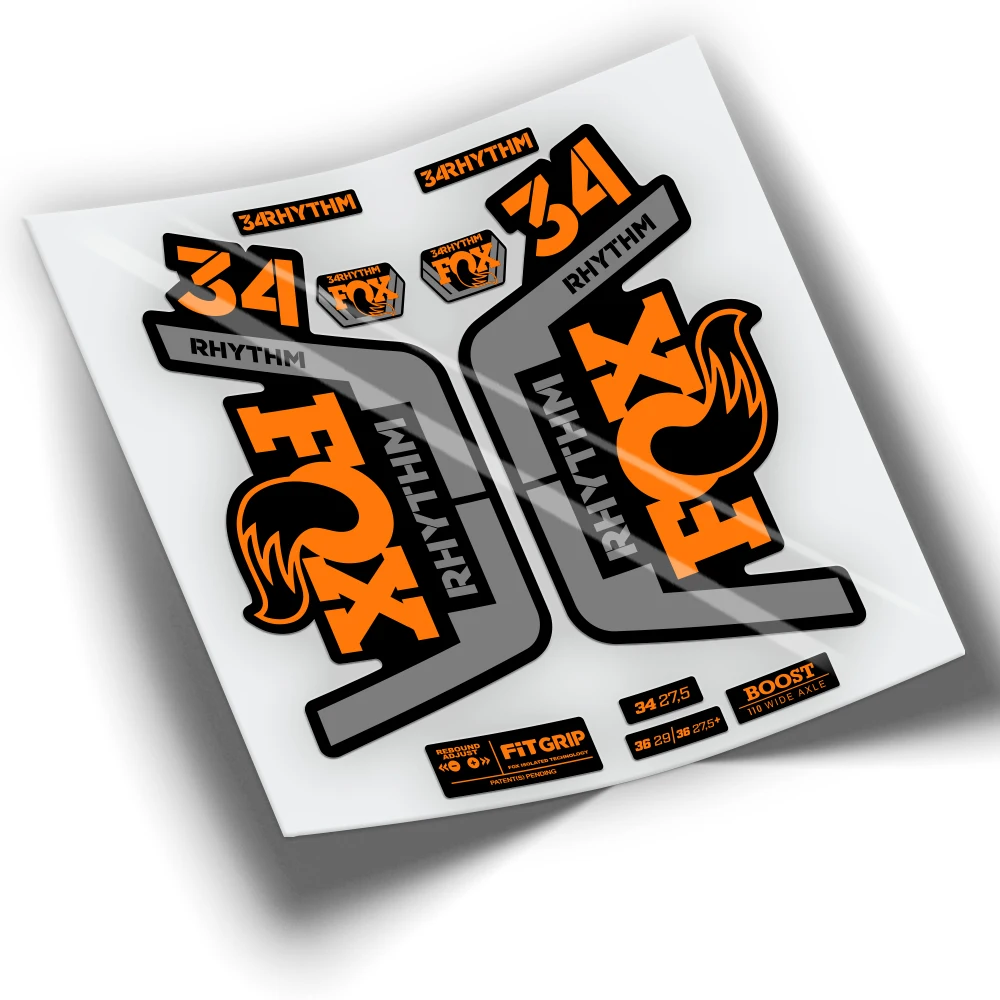 Stickers-FOX-34-RHYTHM-SERIES-2019-WP212-bike-stickers-bike-MTB-BTT ...