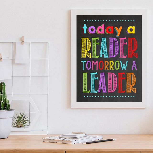 Reading Art Canvas