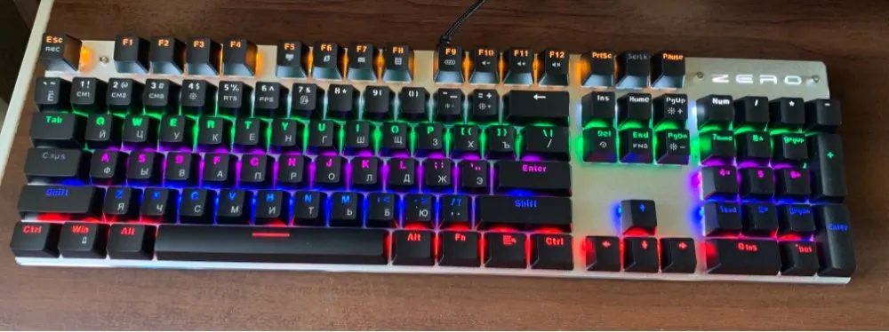Backlight Gaming Mechanical Keyboard | Gamer Fuss
