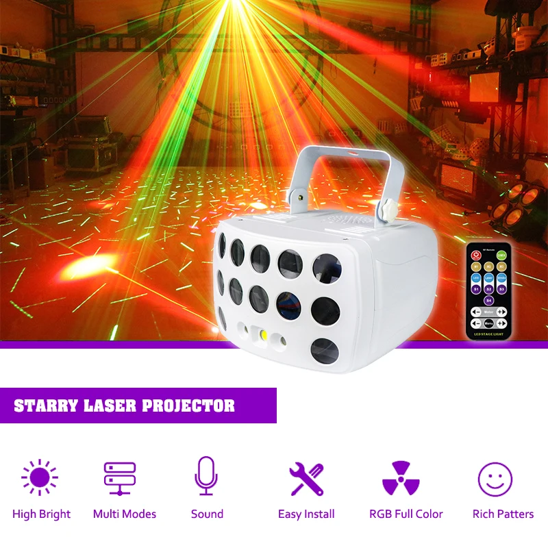 SUNART-LED-Stage-Effect-Projector-For-DJ-Disco-Party-Christmas-Holiday ...