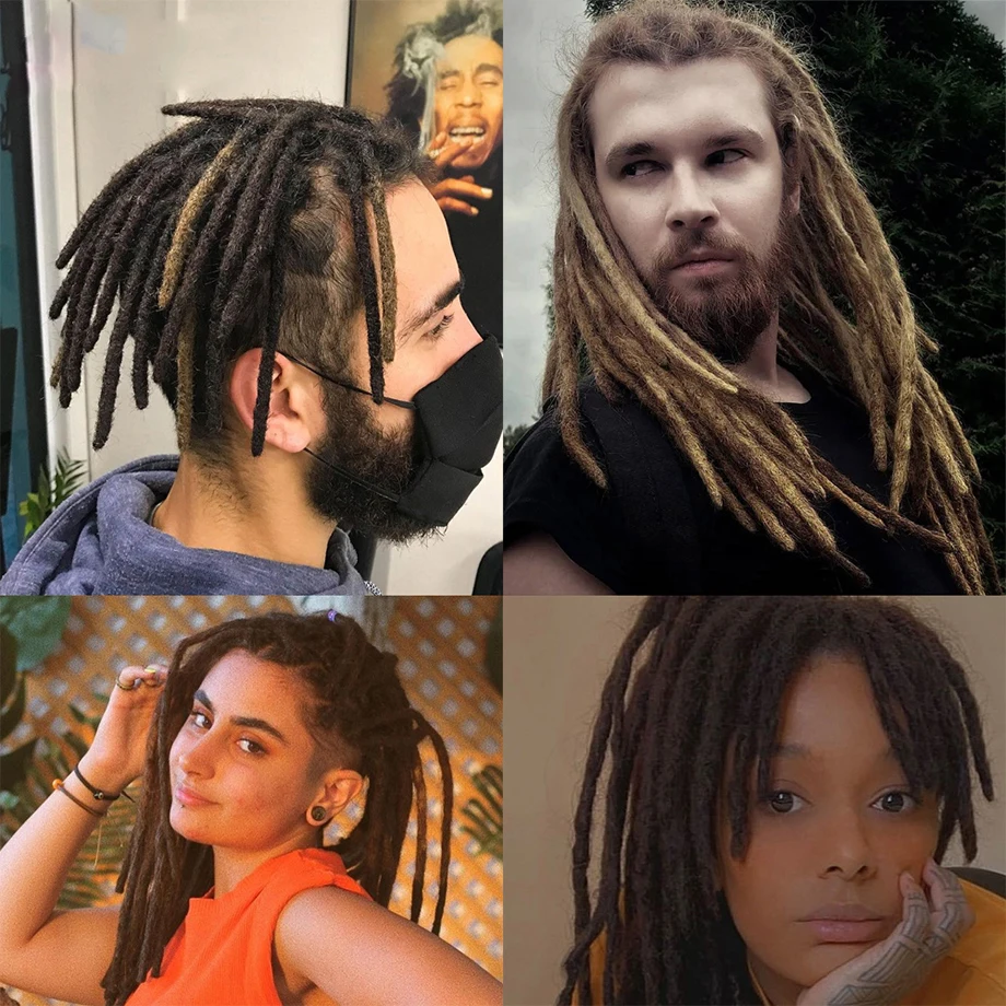 Dreads Styles For Men Braided