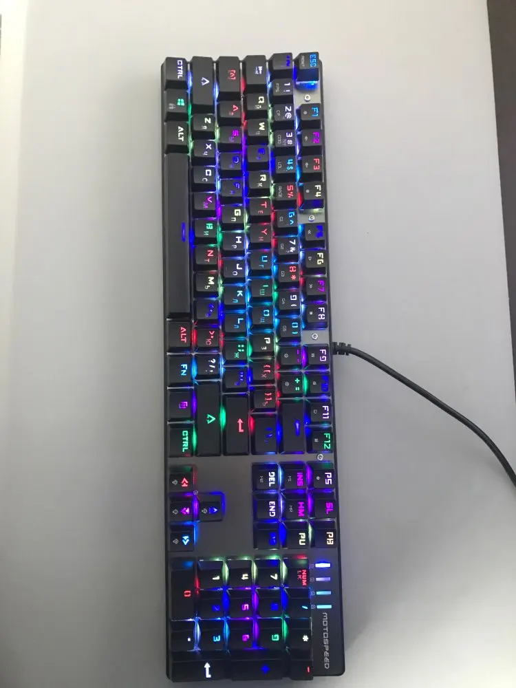 Backlit RGB Anti-Ghosting Keyboard