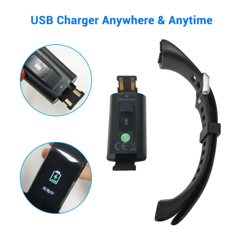 Smart Band Activity Tracker Fitness Bracelet With Pressure Measurement ...