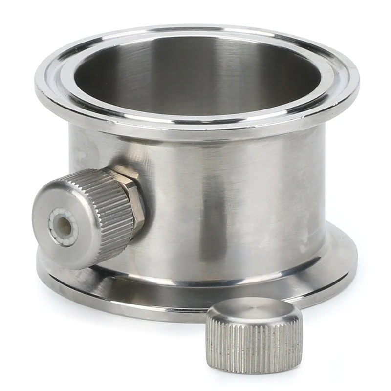 1,5" 4" Tri clamp pipe with thermowell nipple . Stainless steel 304|tri ...