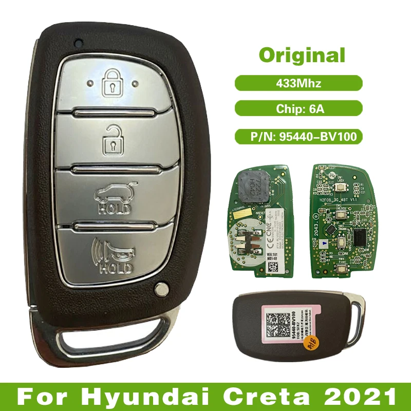 Mando a distancia Original para coche, llave inteligente de 4 botones ...