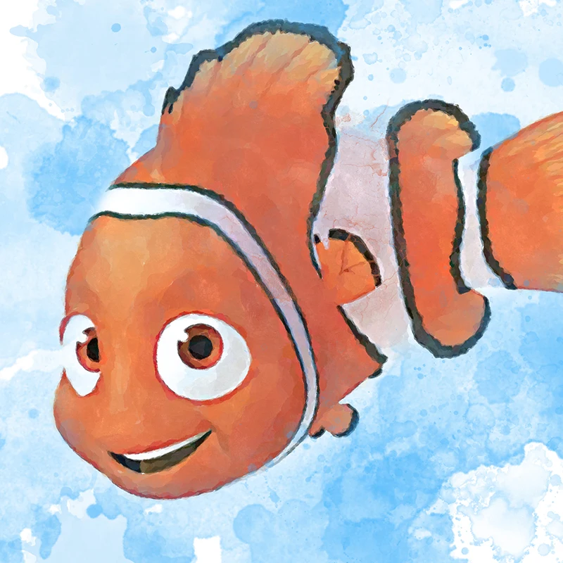 Finding Nemo Marlin Drawing