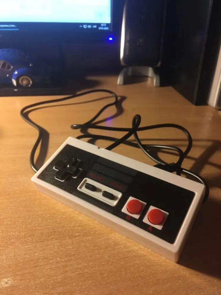 Classic Retro Wired USB Game Controller | Gamer Fuss