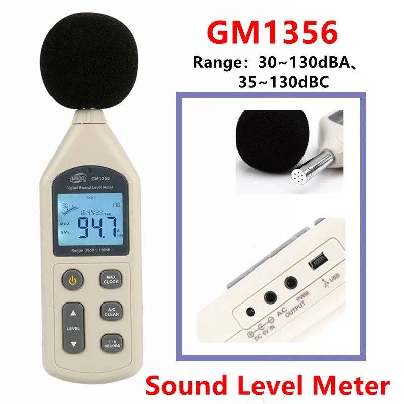 5pcs-digitaler-Schallpegel-messer-gm1356-30-130dba-USB-Rausch-tester ...