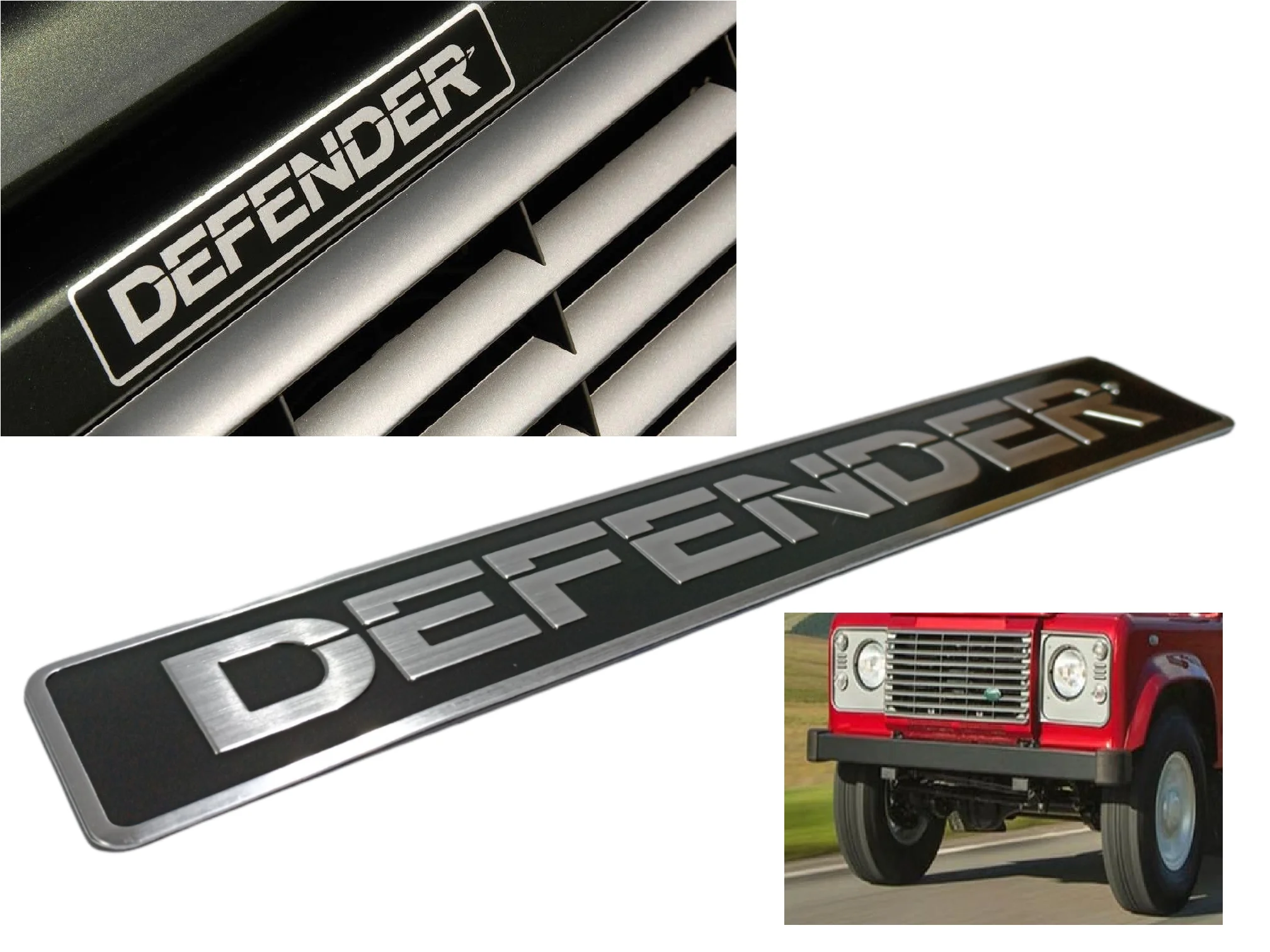 For-Land-Rover-Defender-110-90-130-Front-Grille-Badge-Decal-BTR1045 ...