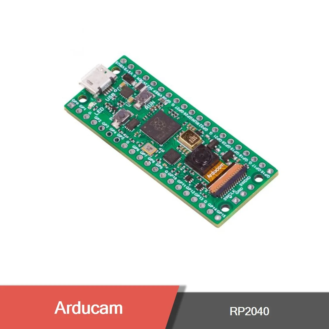 Arducam Pico4ML TinyML Dev Kit: RP2040 Board W/QVGA กล้อง/หน้าจอ LCD/เสียง Onboard/ปุ่มรีเซ็ตและ ...