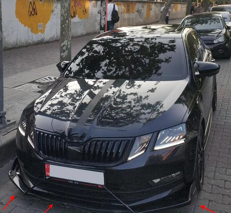 Skoda-Octavia-Front-Bumper-Attachment-2013-2014-2015-2016-2017-2018 ...