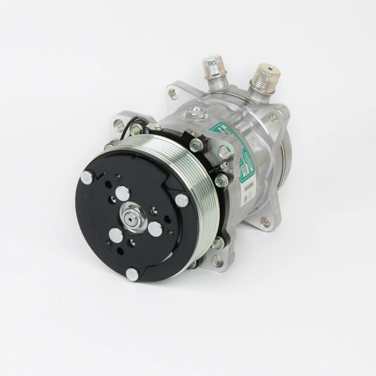 Compressor Sanden Sd5s14 Pv7 12v Fl 6629s (13078) - A/c Compressor ...