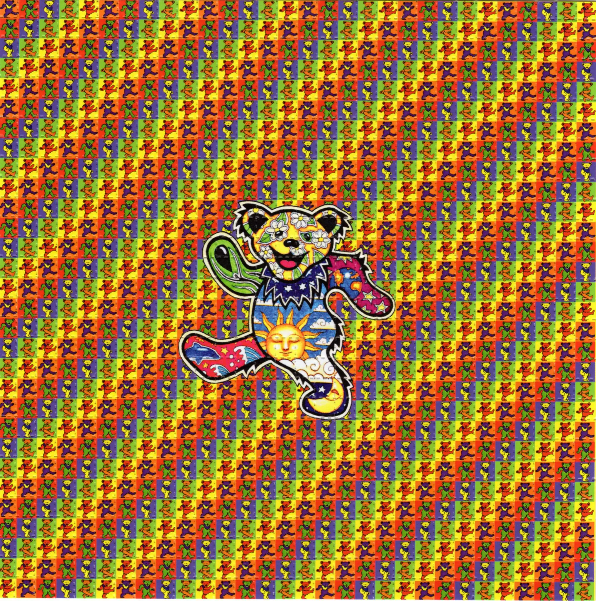 Small-Bear-Psychedelic-LSD-Acid-Free-Blotter-Art-Print-Trippy ...