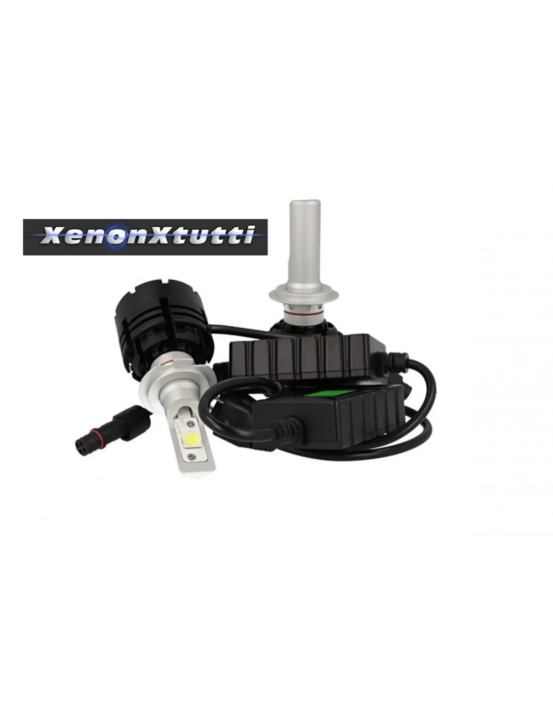 KIT de proyector LED completo H7, XHP 70 lenticular, MONO|Bombillas ...