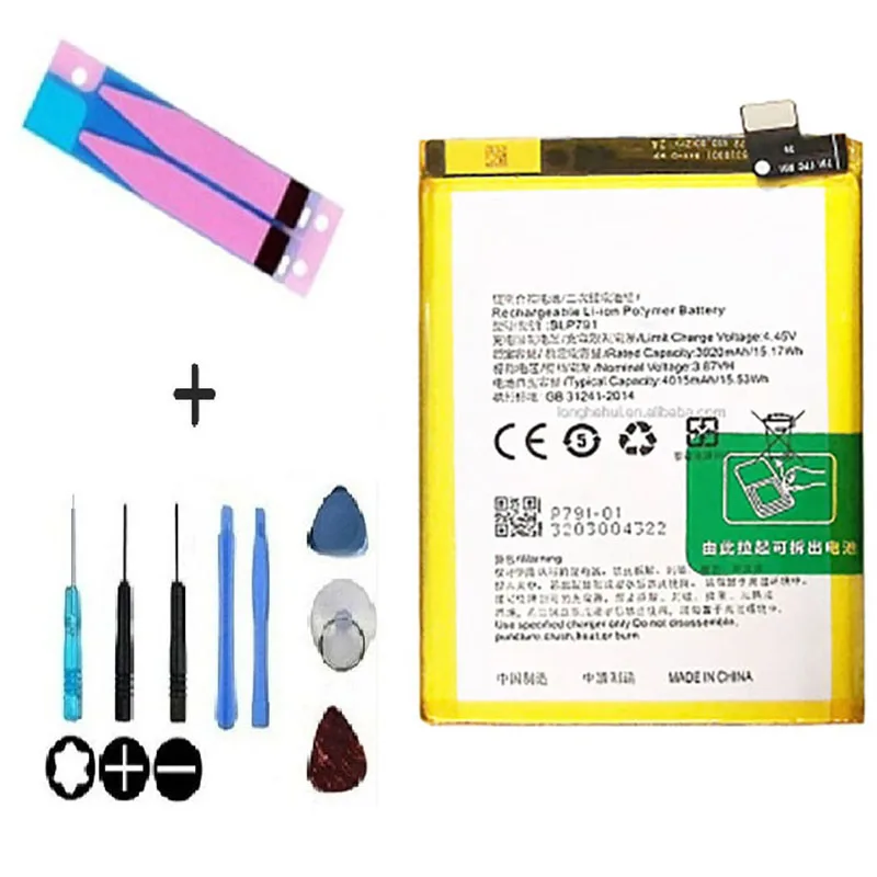 Pil pil AkkU BLP791 Oppo Reno 4 5G orijinal| | - AliExpress