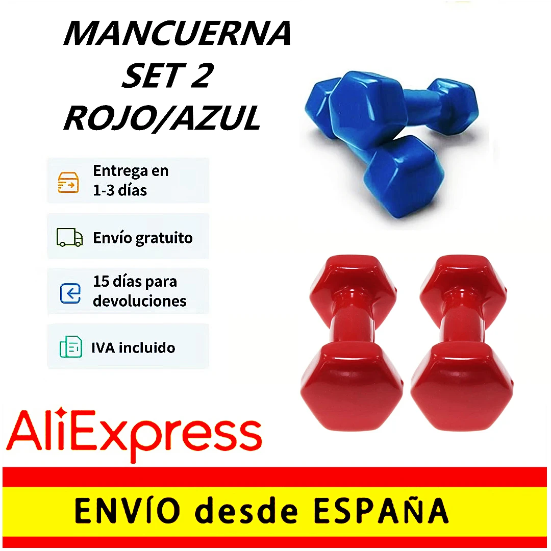 Mancuernas-1KG-2KG-3KG-4KG-5KG-6KG-2-Unidades-Neopreno-Pesas-Ligeras-Peque-as-Hexagonales ...