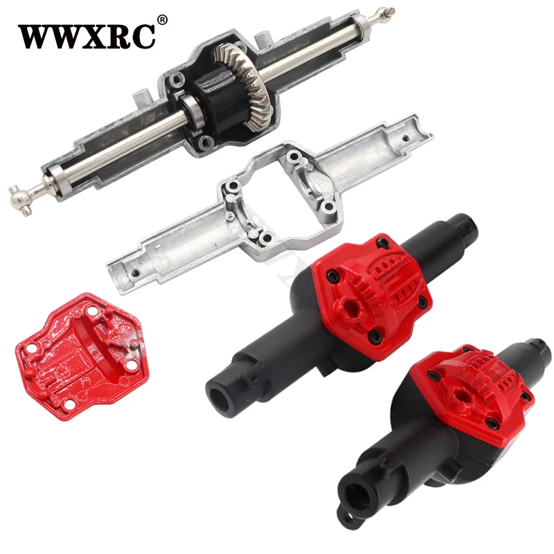 Metal-Front-Rear-Axle-Housing-Shell-Cover-with-Differential-Diff-Gear ...