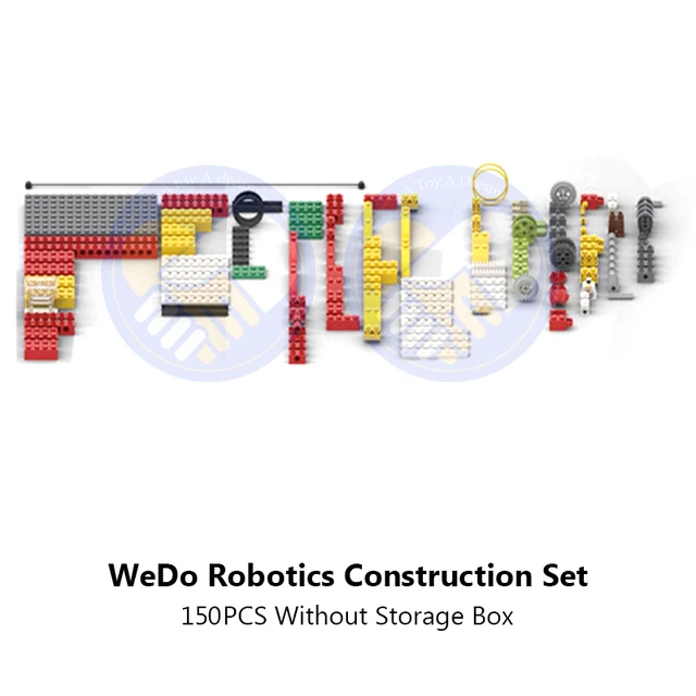 152Pcs/lot Educational and Dacta Series WeDo 1.0 Robotics Construction ...