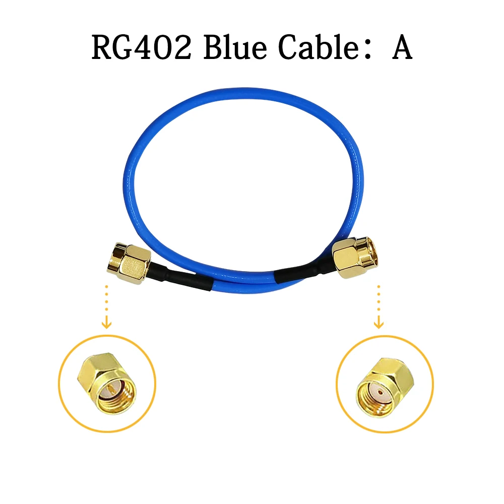 SMA Male To SMA OR RP SMA MALEMale RF Coaxial Cable RG402 Cable High ...
