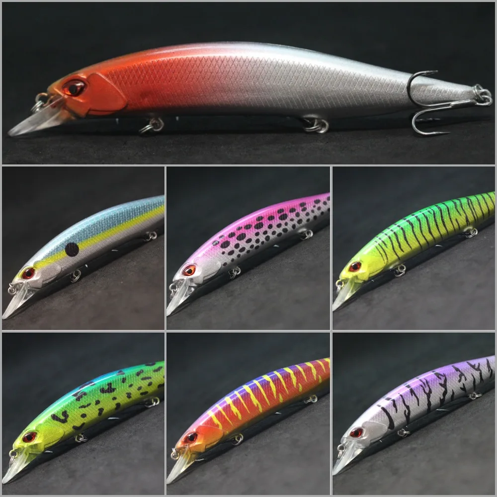 Wlure 20g 13cm Slow Floating Jerkbait Long Casting High Reflection ...