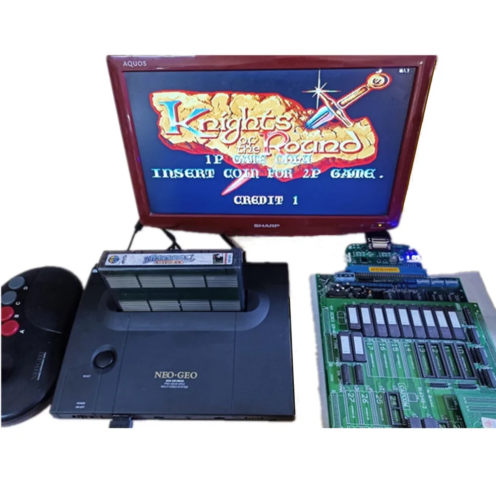 Jamma-joystick Cbox Mvs Snk Com Saída Av Rgb, Joystick Jamma Cbox 5/3 ...