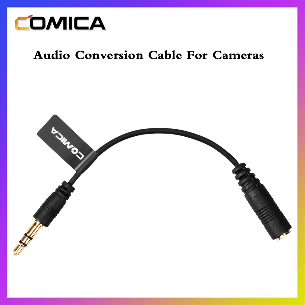 COMICA CVM-CPX 3.5mm Audio Female TRRS to Male TRS Cable Adapter TRRS ...