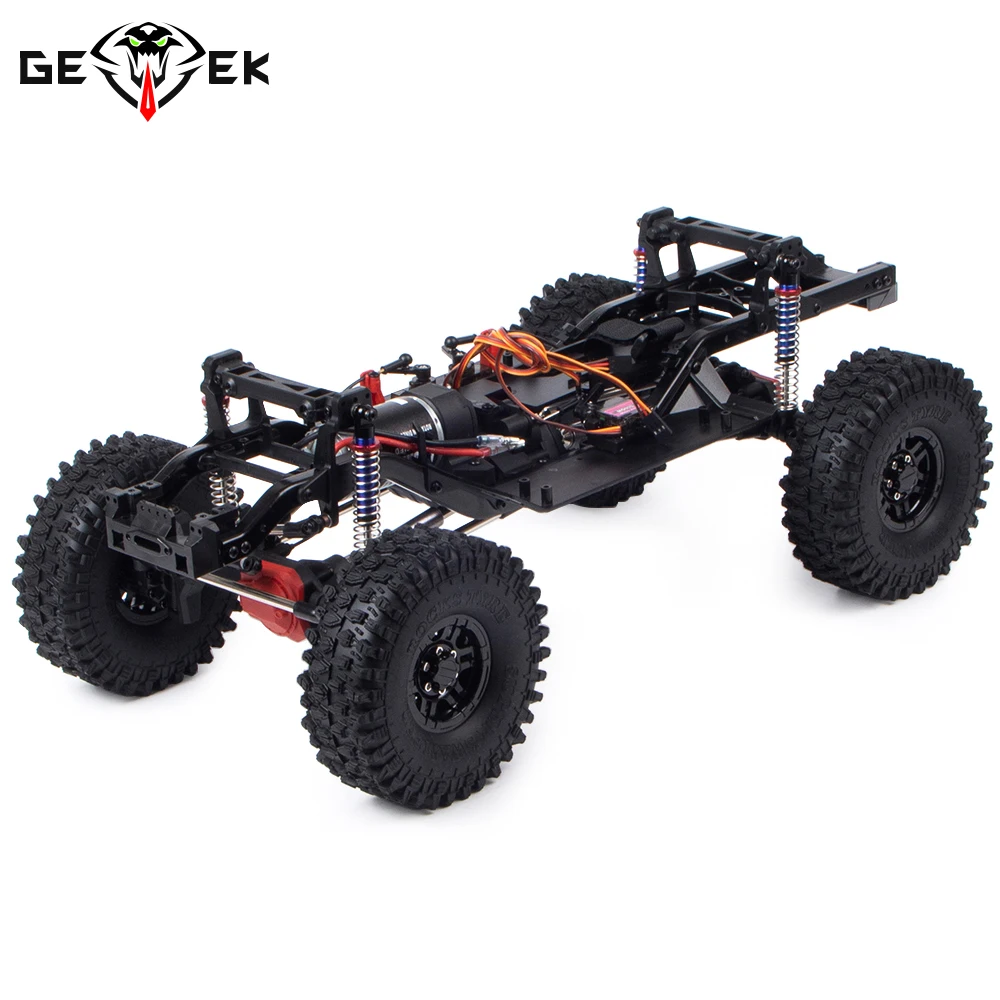 1/10 Scale RC Crawler Chassis with Differential Locking Portal Axle ...