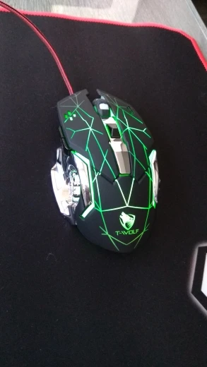 LED Wired Optical Silent Gaming Mouse | Gamer Fuss