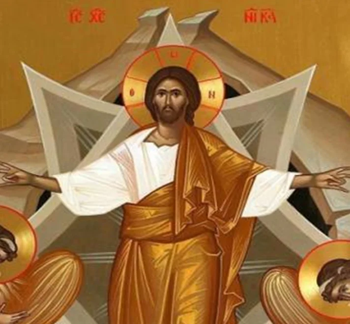 Risen Jesus Icon