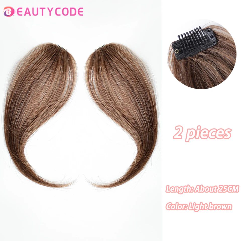 Synthetic side fringe clip on hair bangs - (Brand - BeautyE) - Hair.lk