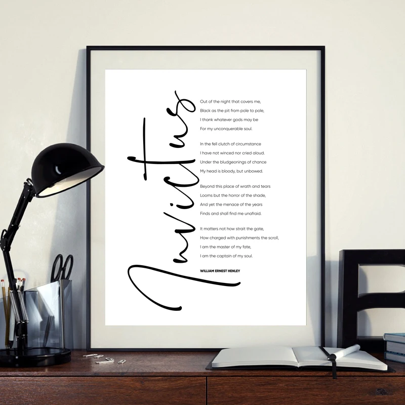 Invictus Poem By William Ernest Henley