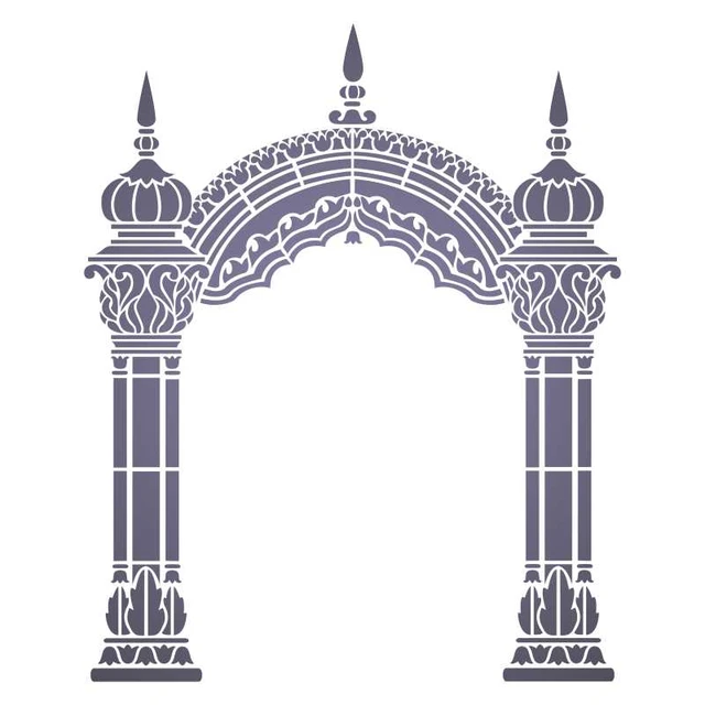 Hindu Designs Stencils