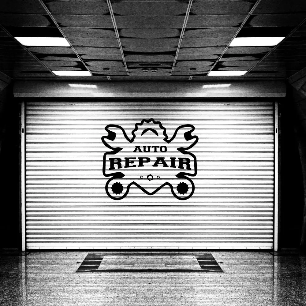 Automobile-Car-tools-Repair-Wall-Sticker-Decal-Car-Service-Sticker ...