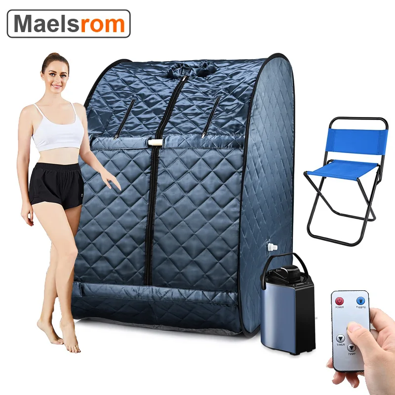Portable Steam Sauna Foldable Lightweight Steam Saunas for Home Spa 3L ...