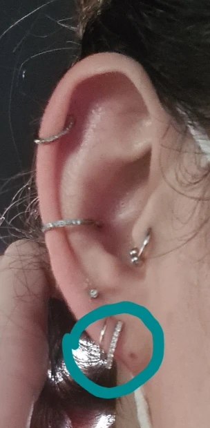 Faux Double Hoops | Dagiba Jewelry