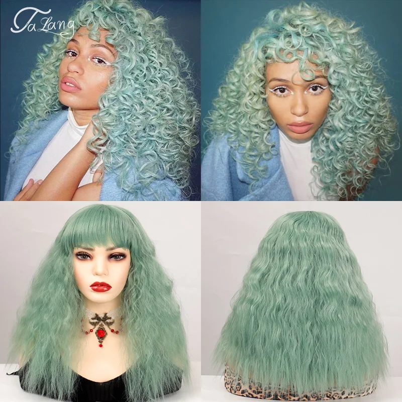 Light Mint Green Hair