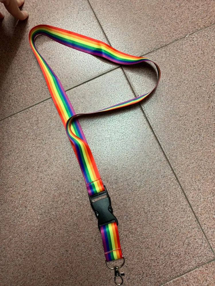 LGBT Rainbow Pride Lanyard - Queerks™