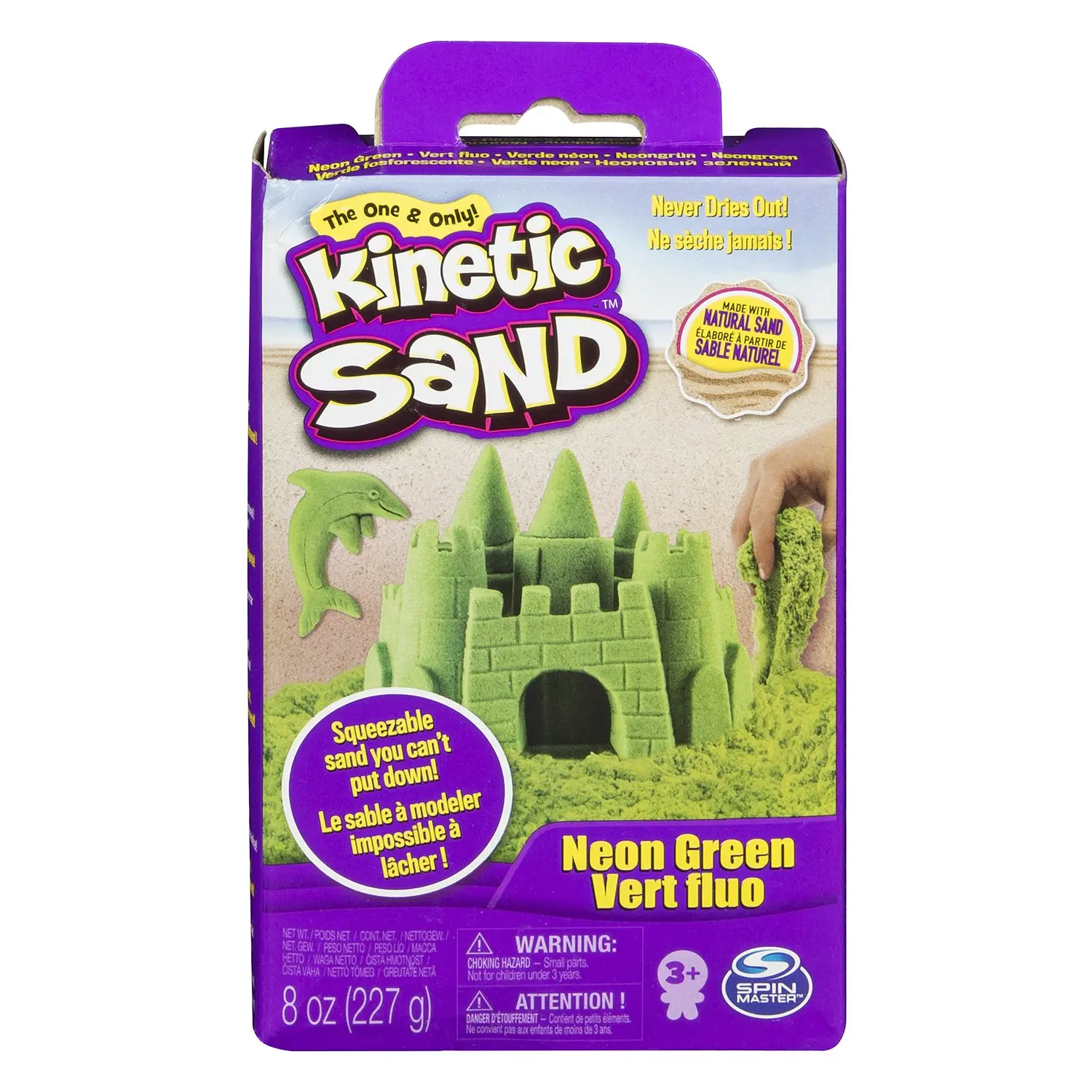 Kinetic Sand kinetic sand 227g green 6033332/20080708|Modeling Clay ...