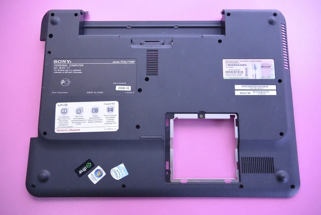 Sony Vaio Laptop Purple
