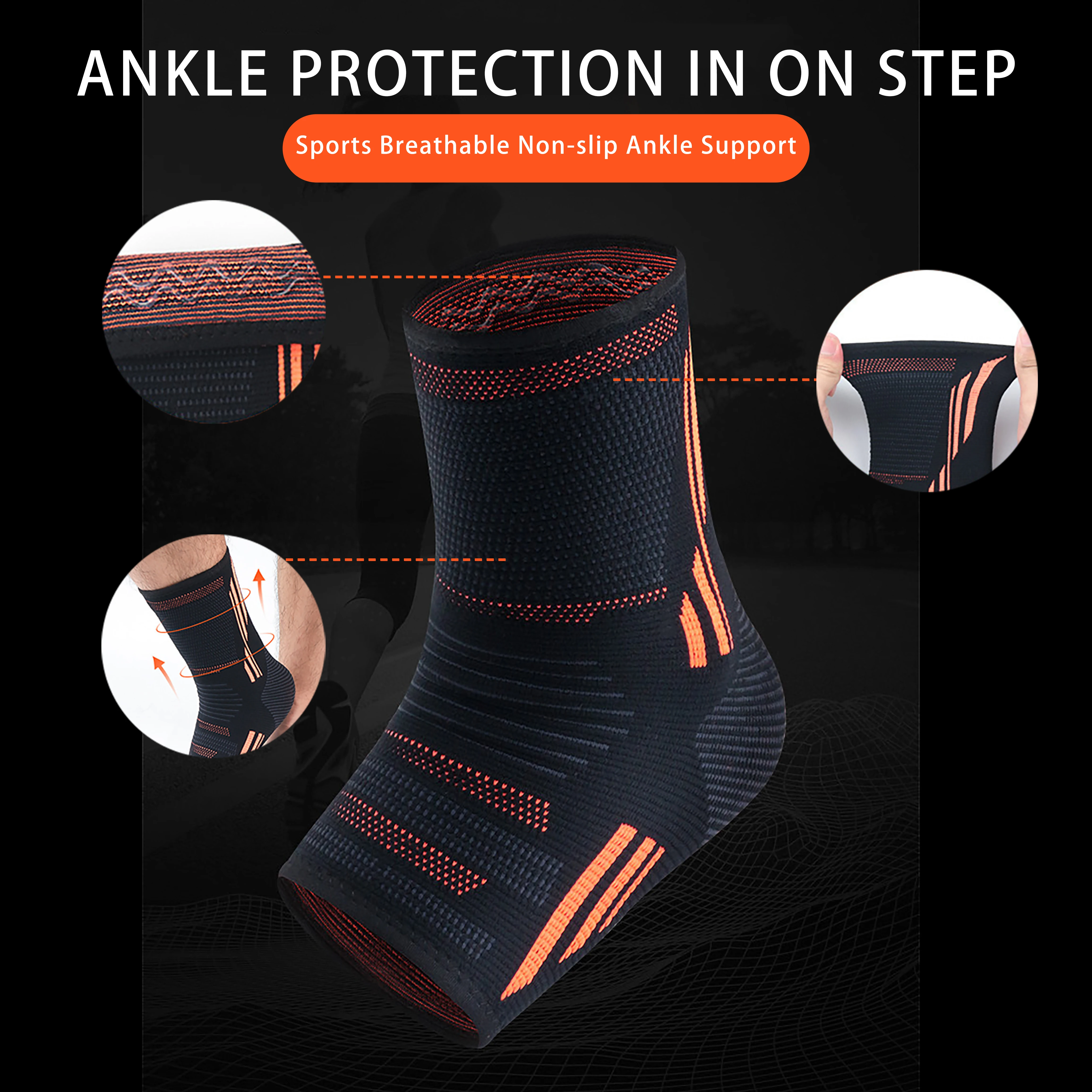【KuaKe Mall】1 PC Zelection Compression Foot Ankle Angel Sleeve Plantar ...
