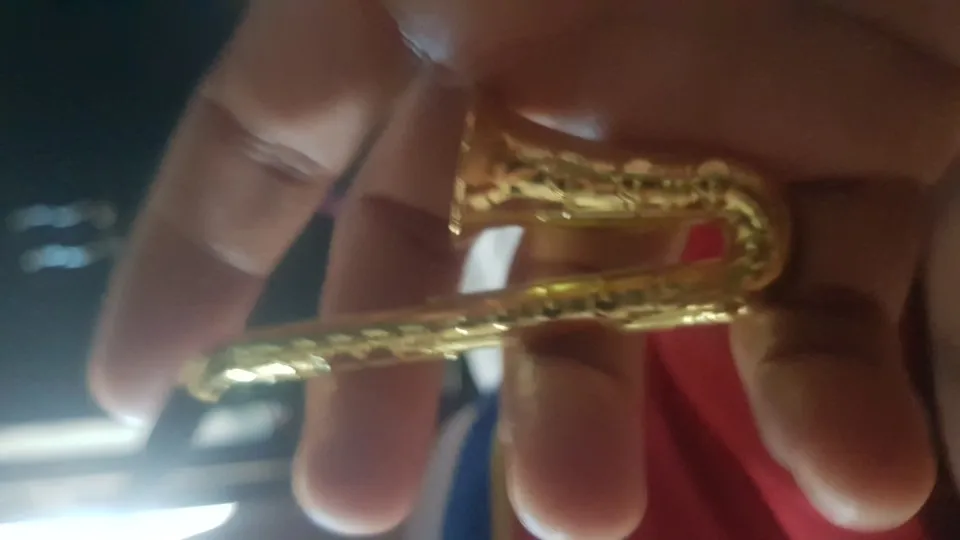 Metal Saxophone Pipe - BudSphere