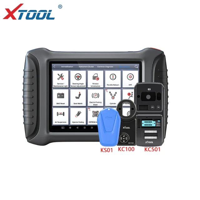 Russian XTOOL CAR OBD2 Auto Key programmer X100 PAD3 OBD2 Full System ...