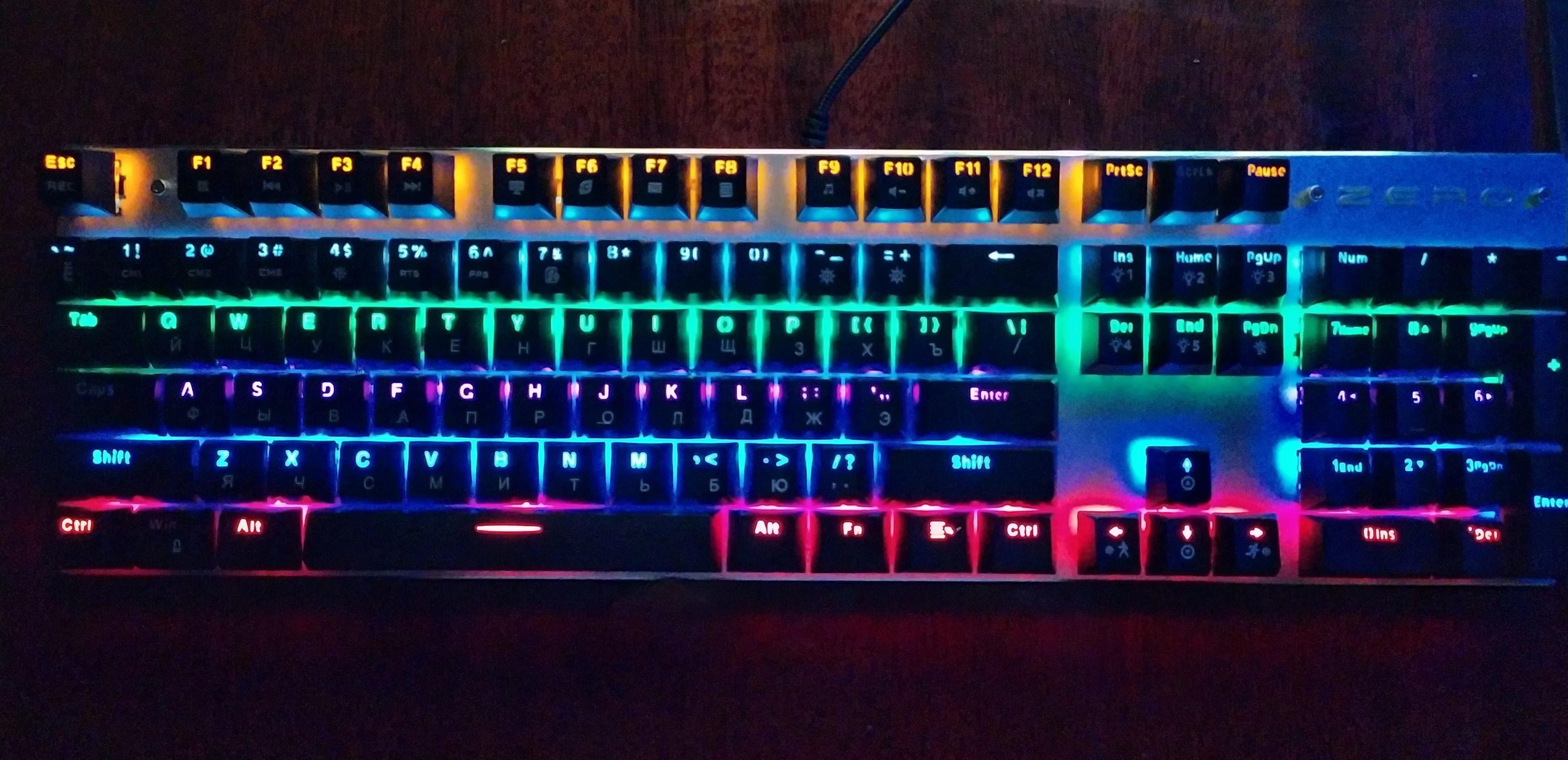 Backlight Gaming Mechanical Keyboard | Gamer Fuss