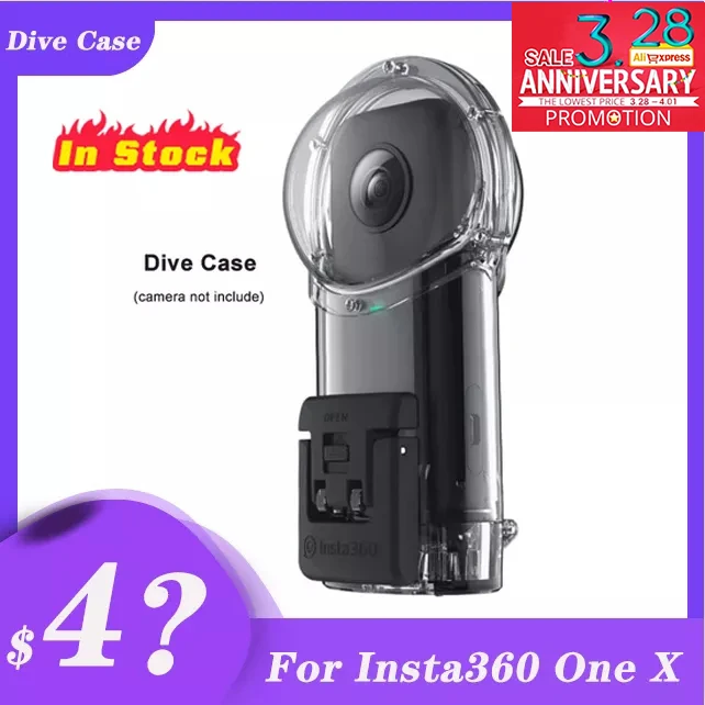 Insta360 One X/one X2 Dive Case For Insta 360 One X Waterproof Case Or ...