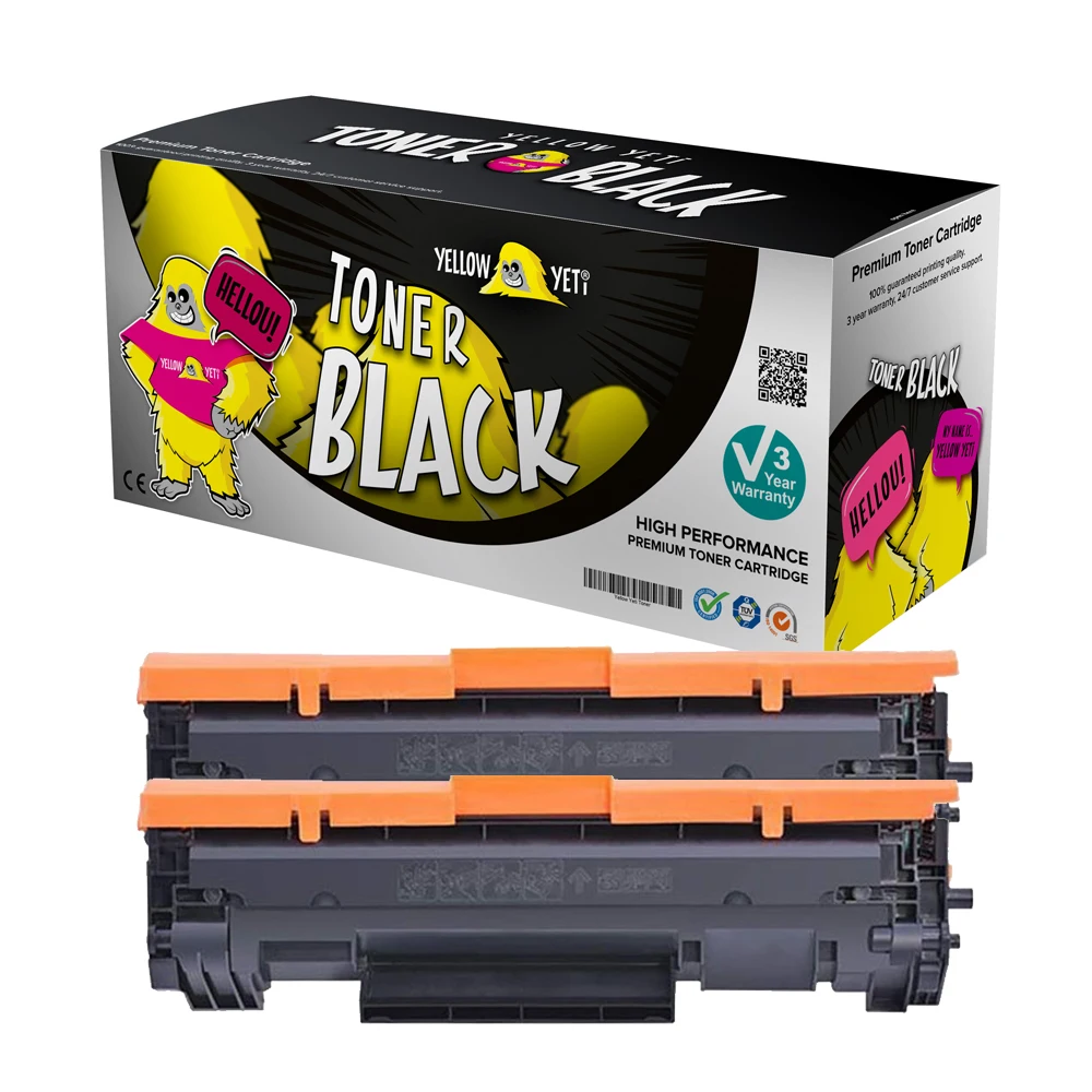 2pcs CF244A 244A 244 Toner Cartridge Compatible for HP LaserJet MFP ...